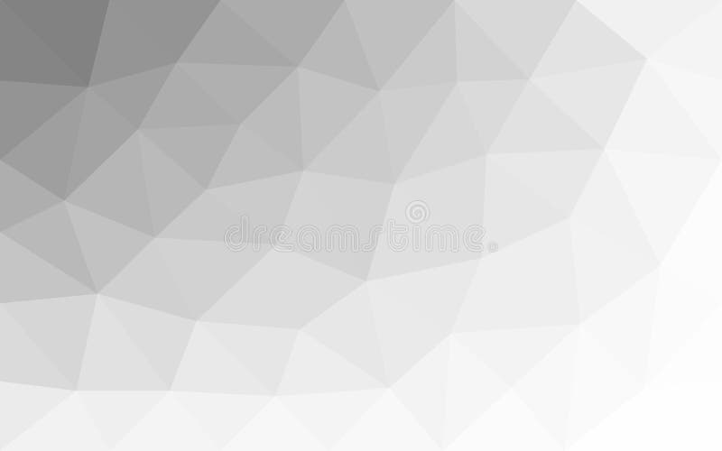 Gray White Polygonal Background, Creative Design Templates Stock Vector ...