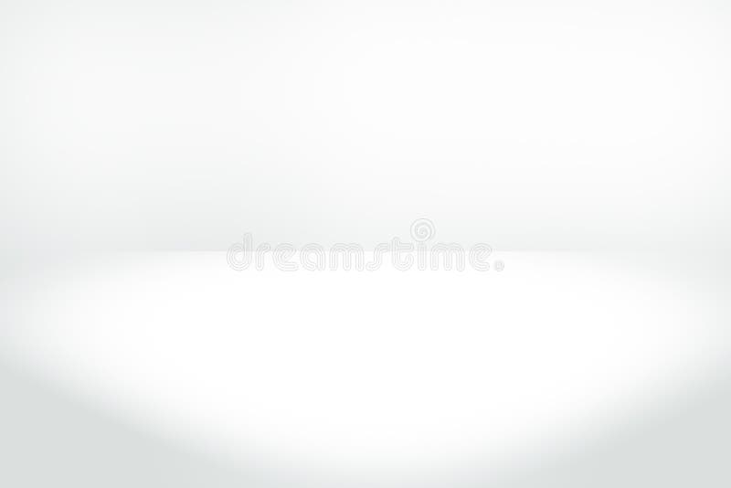 Gray White Rays Light Gradient Abstract Background Blurred. Empty ...
