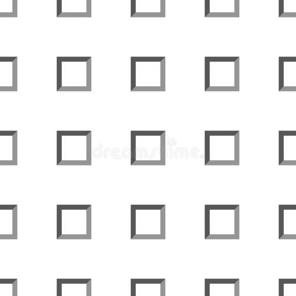 Gray and White Squares Simple Geometric Abstract Seamless Pattern ...