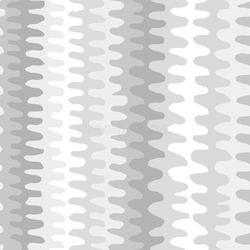 Gray and White Vertical Hand Drawn Rough Waves Stock Vector ...