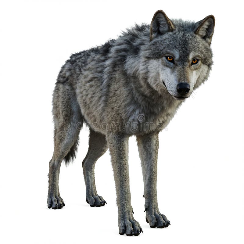 Wolf Standing Up Stock Illustrations – 261 Wolf Standing Up Stock ...