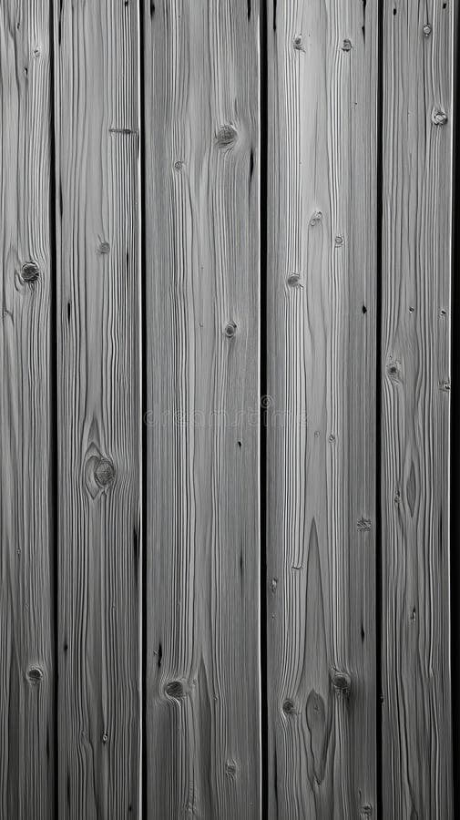 Gray Wooden Plank Wall Texture Visible Grain Patterns Background Stock ...