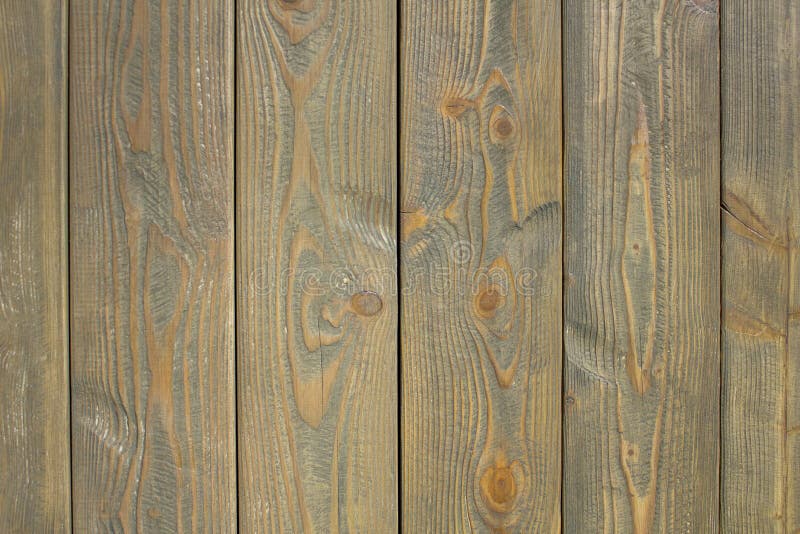 Gray Yellow Fence Wall Of Dry Boards. Vertical Lines. Rough Surface ...