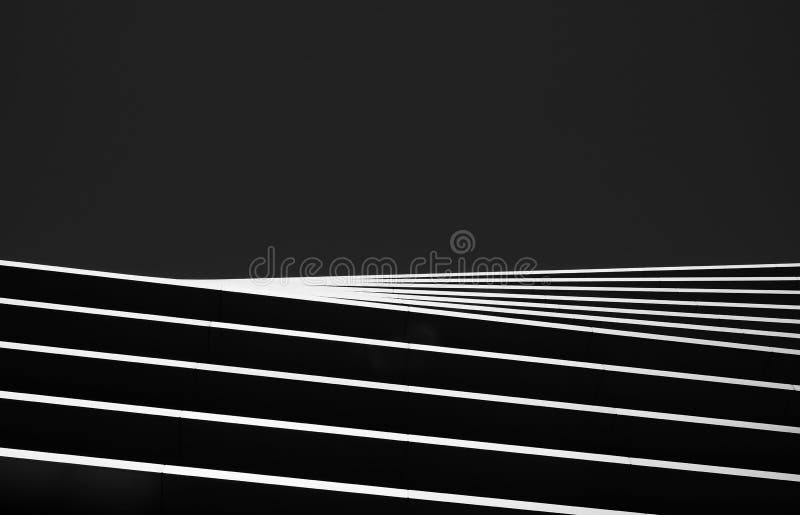 Grayscale Abstract Backdrop with White Lines. Stock Photo - Image of ...
