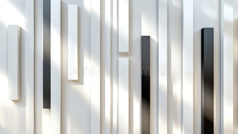 Grayscale Abstract Background with Overlapping Geometric Shapes in a ...