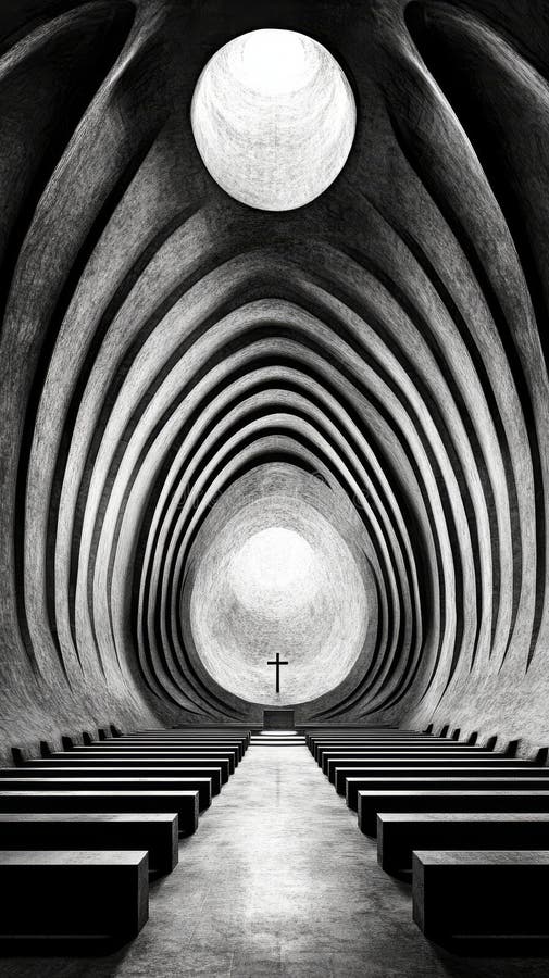 Grayscale Arches are a Key Element in the Interior Structure of Modern ...