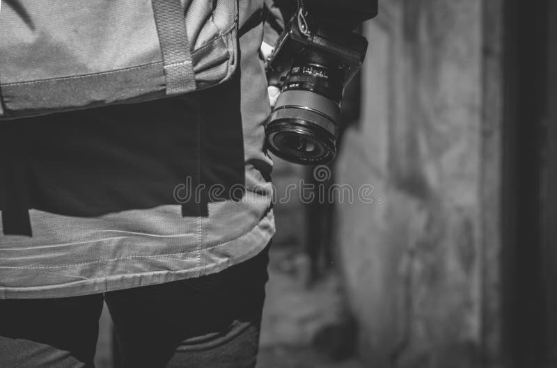 Shot of a photographer. stock photo. Image of photograph - 18348582