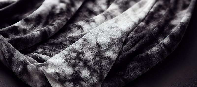 Grayscale Color Texture Cloth Wave Background Stock Illustration ...