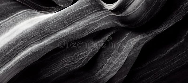 Grayscale Color Texture Cloth Wave Background Stock Illustration ...