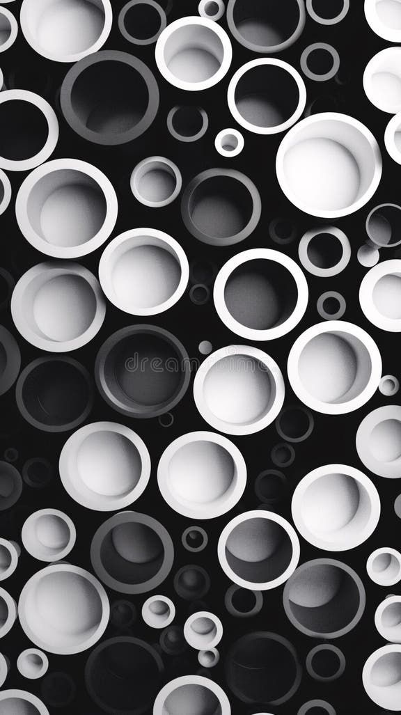 Grayscale 3D Render stock illustration. Illustration of design - 328077573