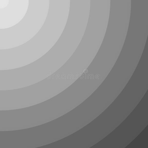 Grayscale Gradient Arcs Background Stock Illustration - Illustration of ...