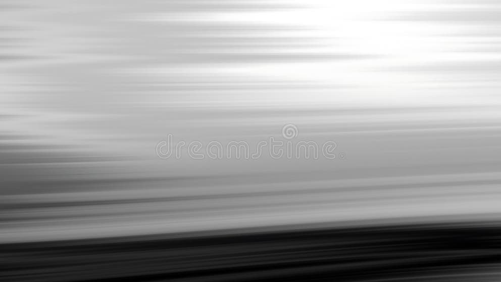 Grayscale Gradient with Blurred Horizontal Lines Stock Illustration ...