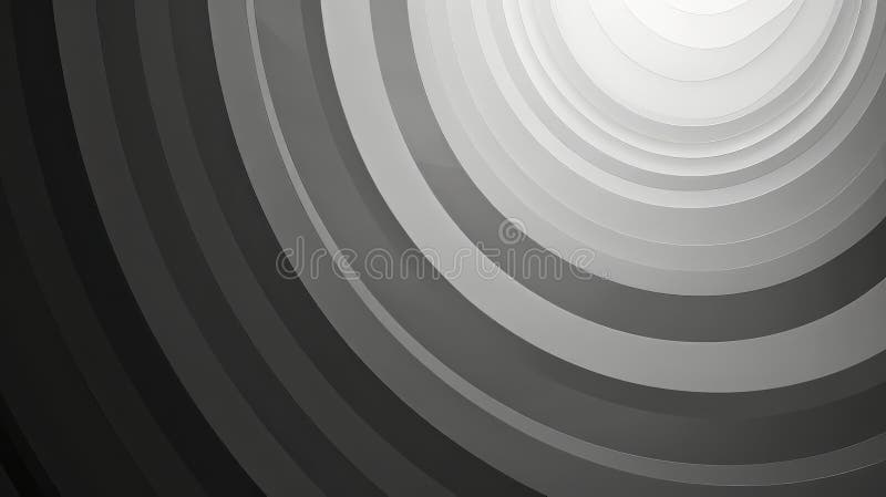 Grayscale Gradient with Soft Radial Effect, Adding Depth and Movement ...