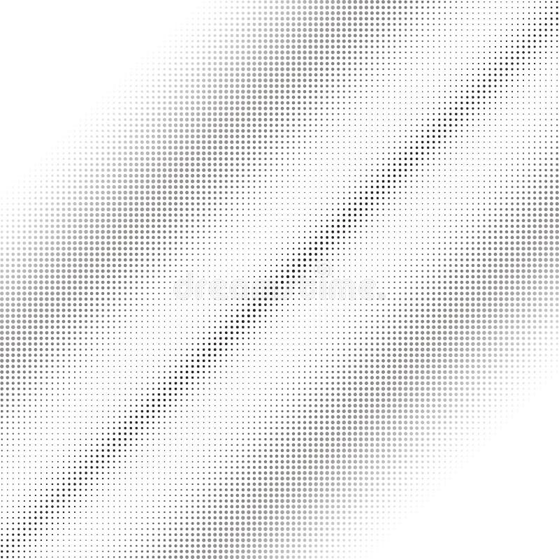 Abstract Grayscale Halftone Background Stock Vector - Illustration of ...