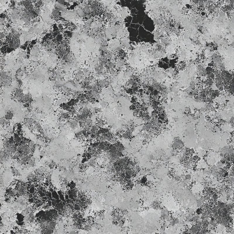Grayscale Marble Stone Texture with Natural Cracks and Patterns Stock ...