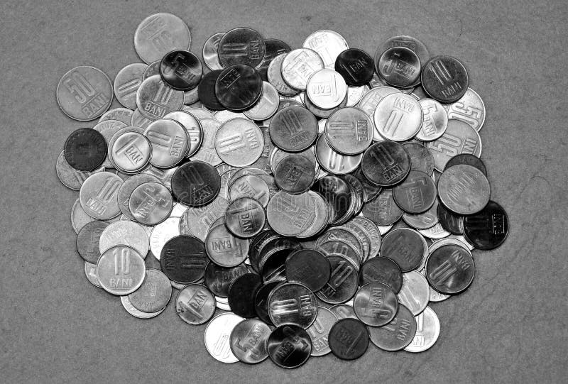 Grayscale Shot of Coin Stack Stock Photo - Image of exchange ...