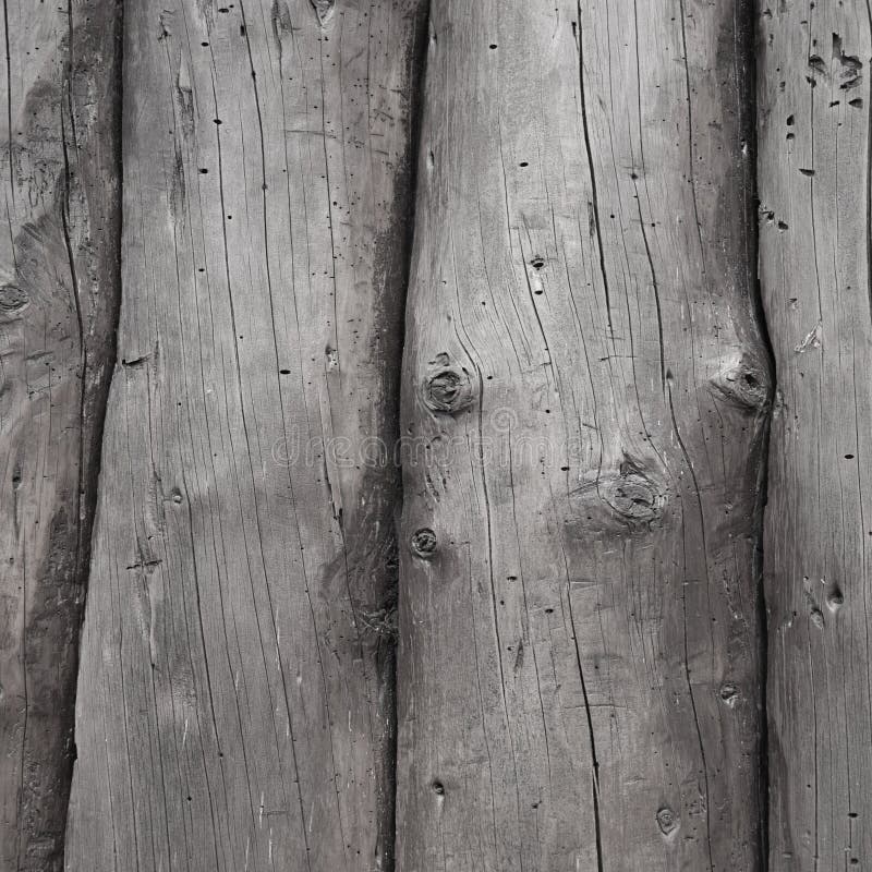 Grayscale Wood Texture with Realistic Natural Structure Stock Photo ...