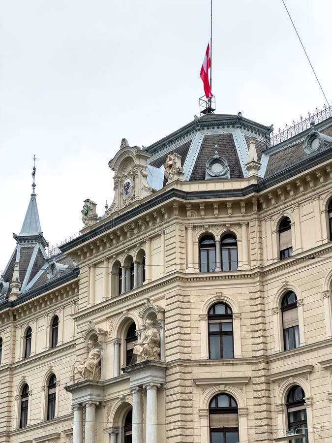 Graz. Austria - 04.26 editorial stock photo. Image of uhrturm - 378609768