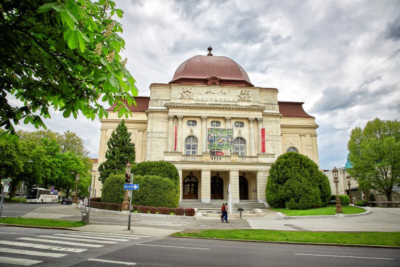 Graz Opera, Austria, Europe Editorial Photo - Image of tree, attraction ...