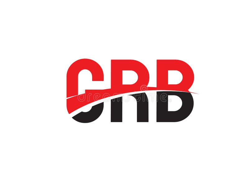 GRB Letter Initial Logo Design Vector Illustration Stock Vector ...