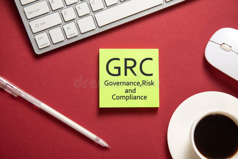 GRC-Governance, Risk and Compliance. Business Concept Stock Image ...