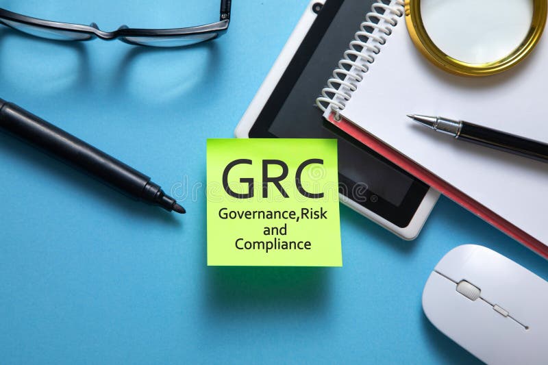 GRC-Governance, Risk and Compliance. Business Concept Stock Photo ...
