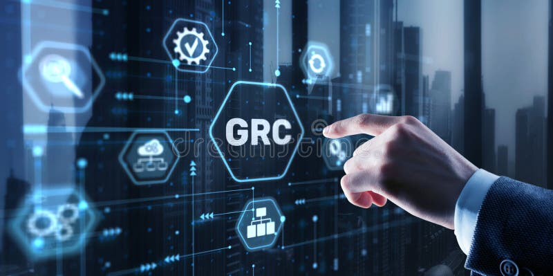 GRC Governance Risk and Compliance Concept Stock Image - Image of risk ...