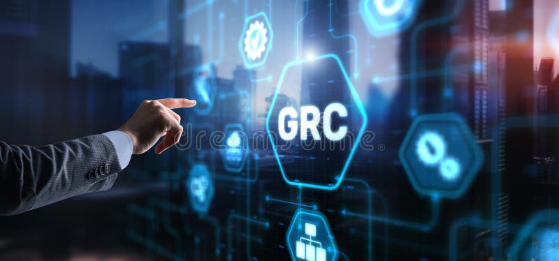 GRC Governance Risk and Compliance Concept Stock Image - Image of ...