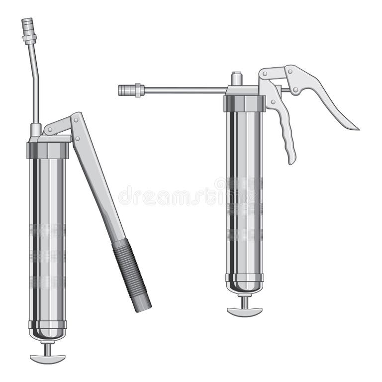 Grease Gun Stock Illustrations – 614 Grease Gun Stock Illustrations ...