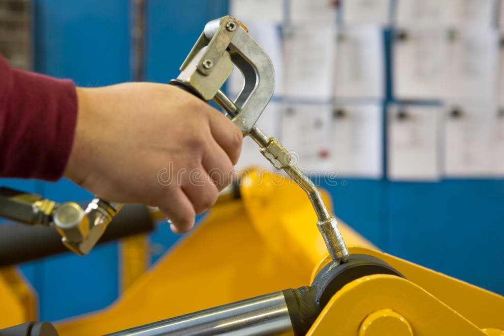 Greasing stock photo. Image of lubricant, labor, lubricate - 8494394