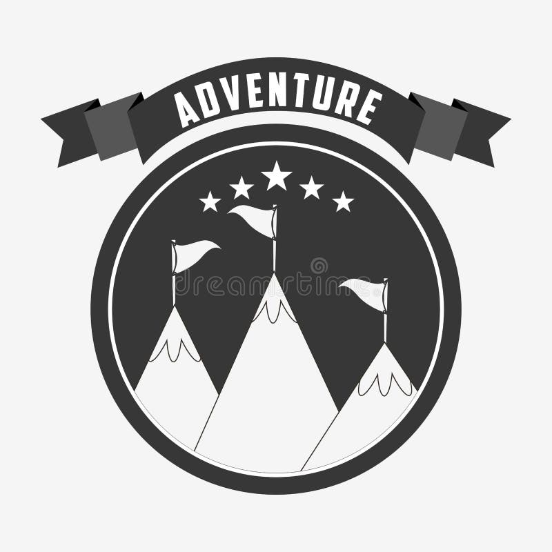 Great adventure design stock illustration. Illustration of graphic ...