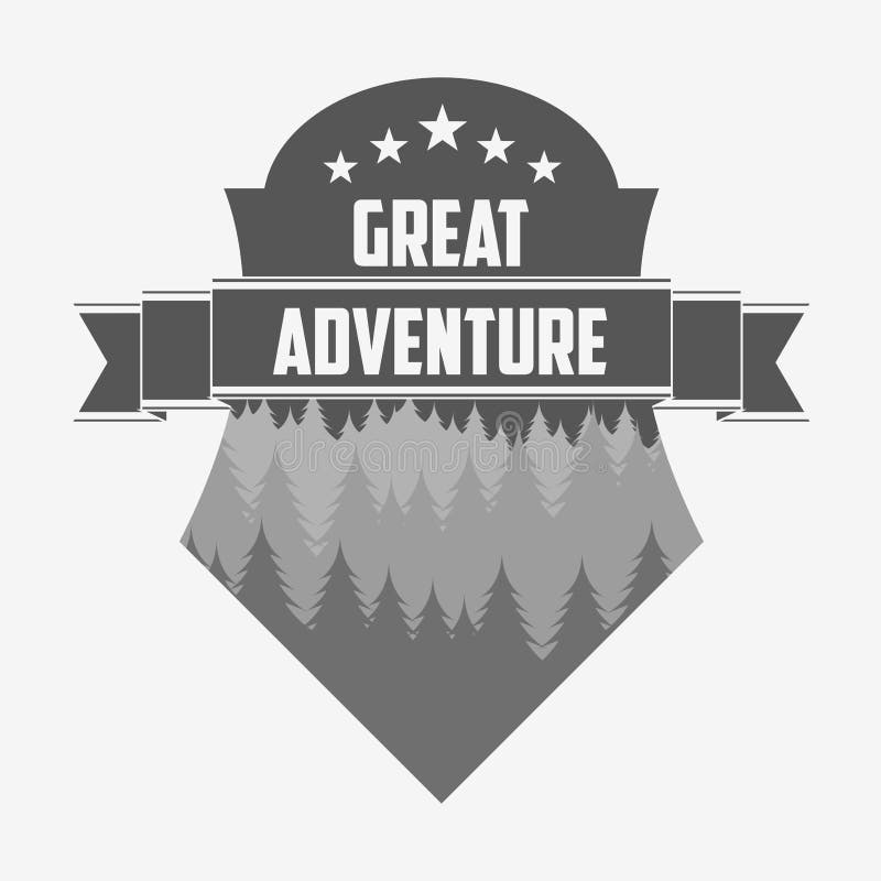 Great adventure design stock illustration. Illustration of stamp - 65192514