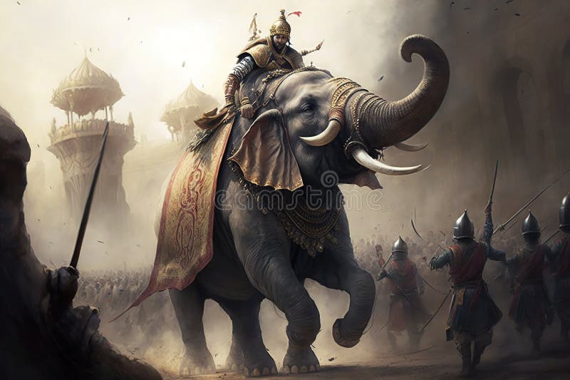 Great Ancient General Hannibal Barca Created by Generative AI Stock ...