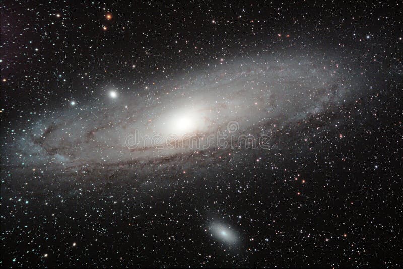Great Andromeda Galaxy stock photo. Image of dark, galaxy - 25574240