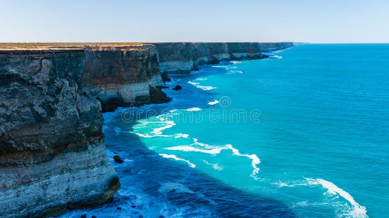 The Great Australian Bight - South Australia Stock Image - Image of ...