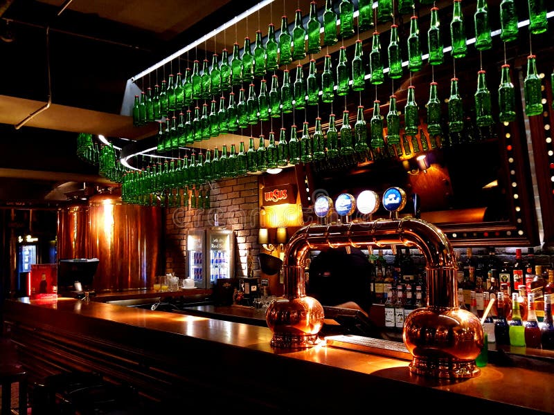 Great bar with a view editorial photography. Image of view - 83351162