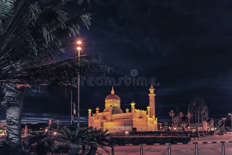 Mosque night stock photo. Image of dramatic, pray, mosque - 123243542