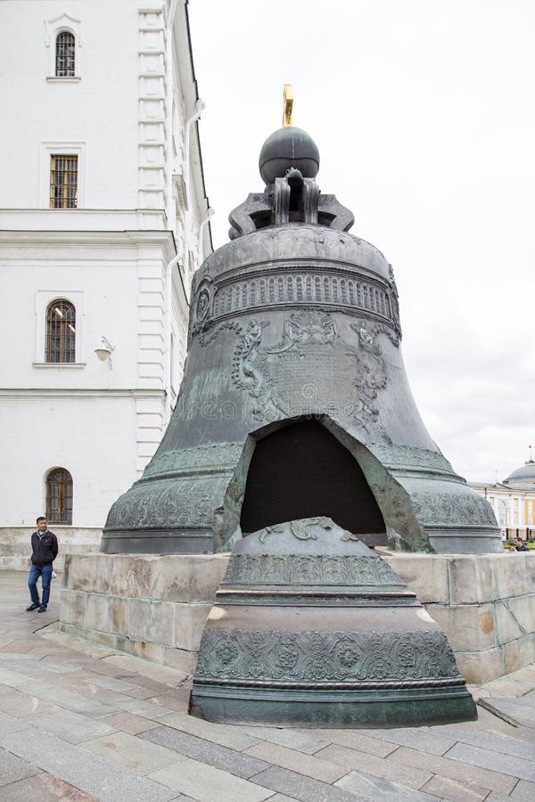 Great Bell in Moscow Kremiln Editorial Image - Image of moscow, bell ...