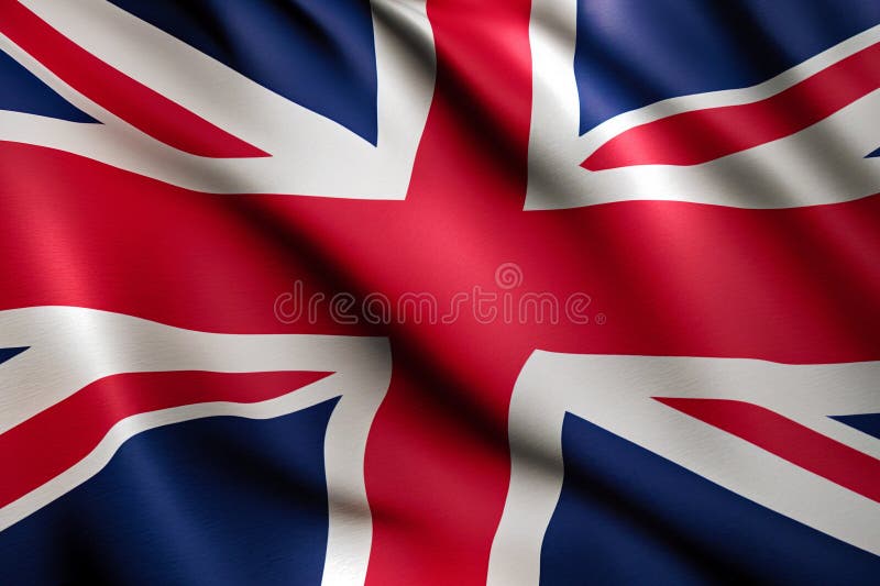 Great Britain flag stock illustration. Illustration of english - 271184146
