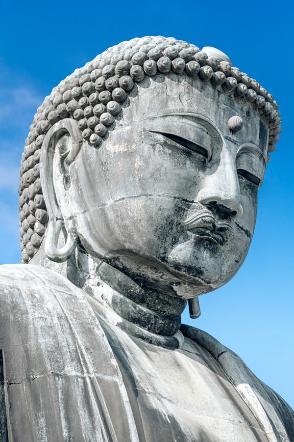 Daibutsu. the Great Buddha of Kotokuin Temple in Kamakura Stock Image ...