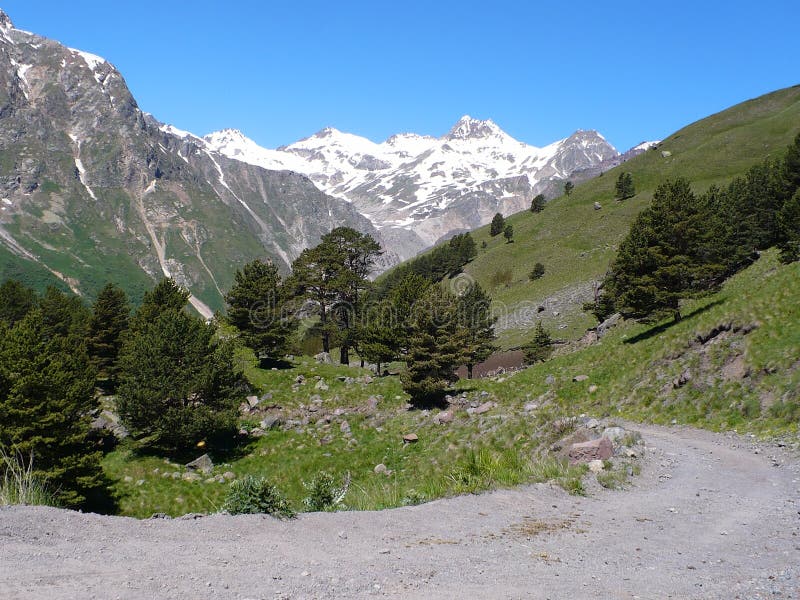 Great Caucasus stock photo. Image of formation, cliff - 11854446