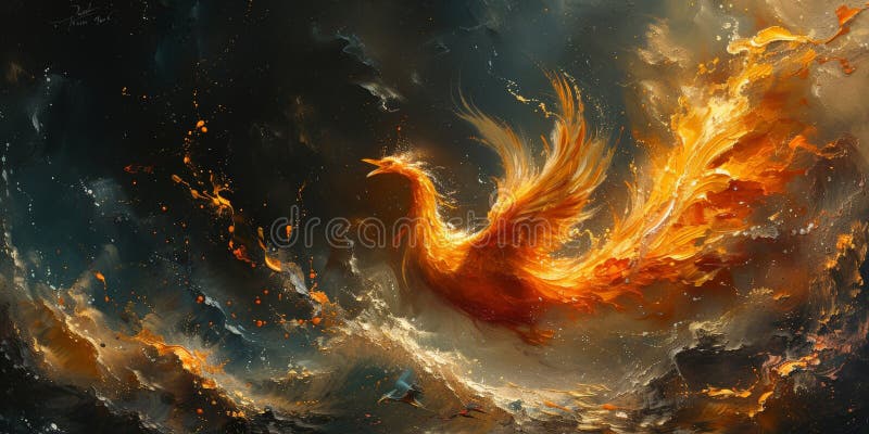 Great Chinese Paint Wall of Phoenix Art Paint. Chinese Wall Paper ...