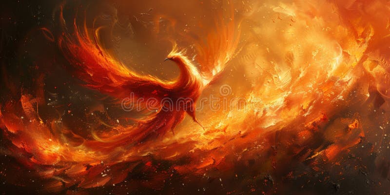 Great Chinese Paint Wall of Phoenix Art Paint. Chinese Wall Paper ...