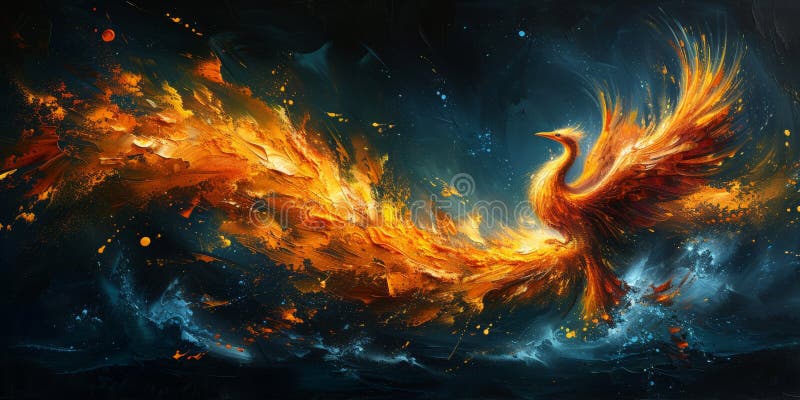 Great Chinese Paint Wall of Phoenix Art Paint. Chinese Wall Paper ...