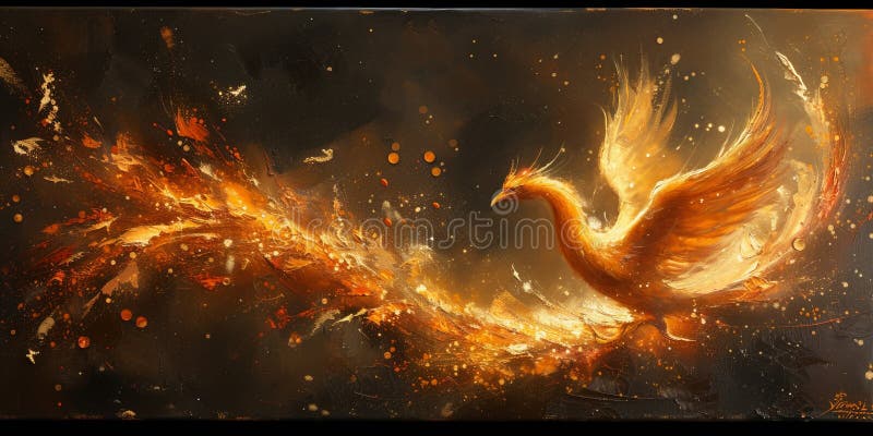 Great Chinese Paint Wall of Phoenix Art Paint. Chinese Wall Paper ...