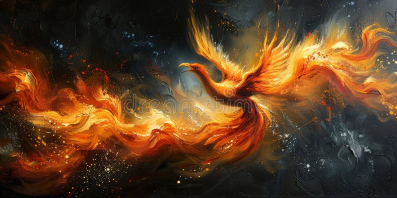 Great Chinese Paint Wall of Phoenix Art Paint. Chinese Wall Paper ...