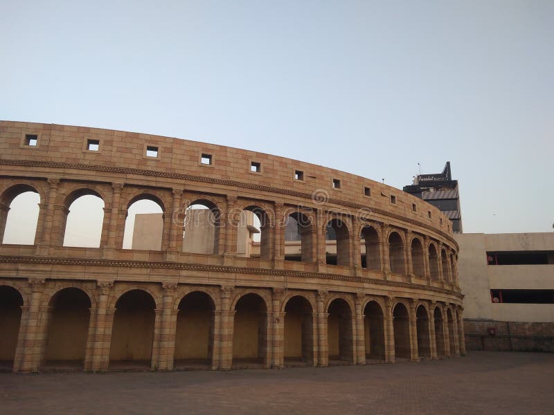 The great colosseum stock image. Image of historical - 110541197