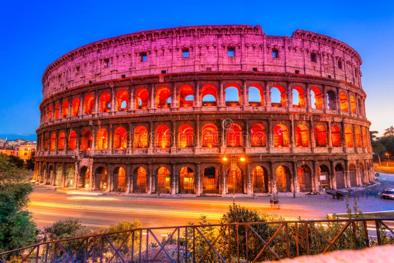 Great Colosseum, Rome, Italy Stock Photo - Image of architecture ...