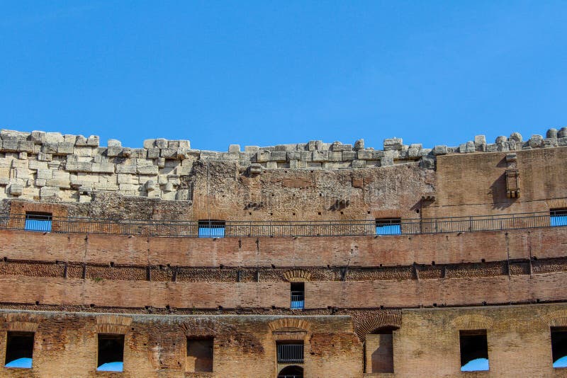 Great Colosseum, Rome, Italy Stock Image - Image of remains, ruins ...
