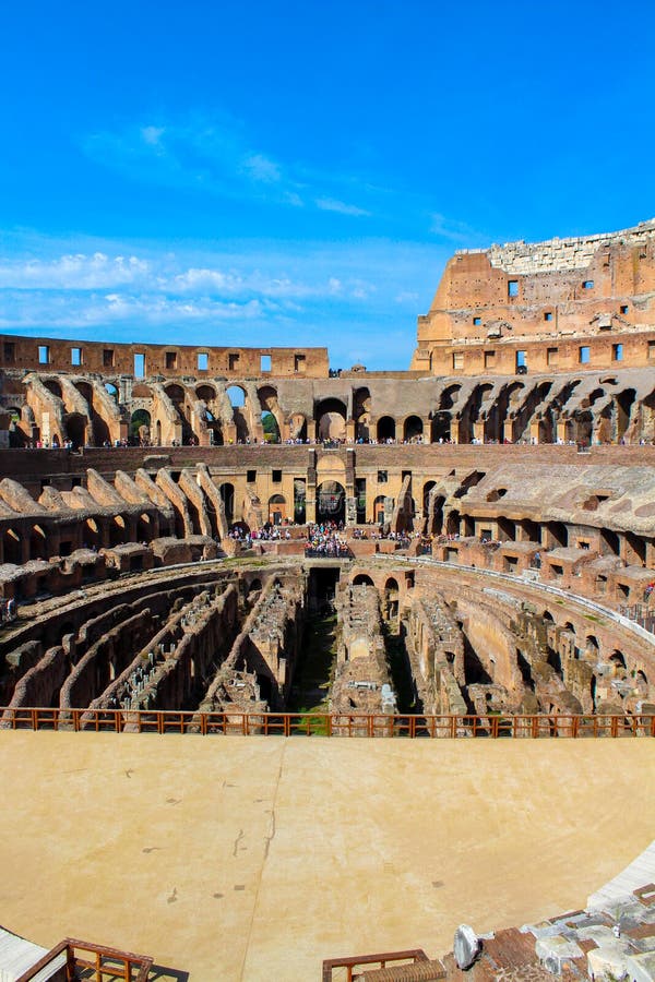 Great Colosseum, Rome, Italy Stock Photo - Image of amphitheatre, italy ...